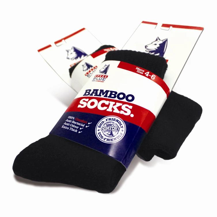 Steel Blue Boots Bamboo Work Sock | AfterPay OpenPay LatitudePay Zip ...